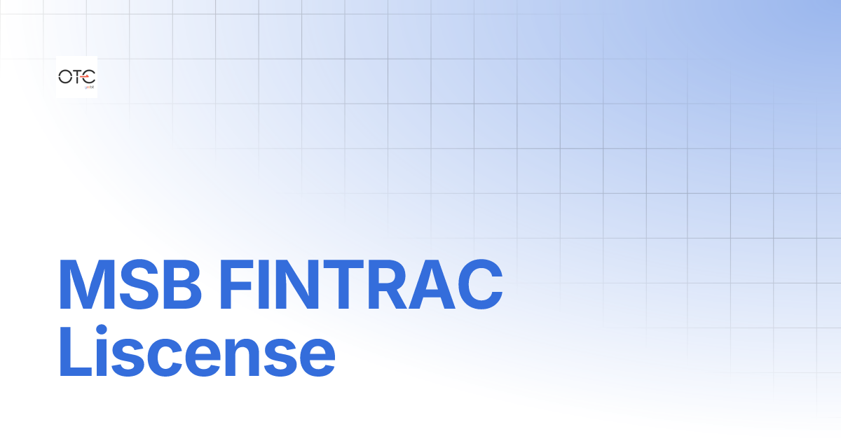 MSB FINTRAC Liscense | Yesbit OTC